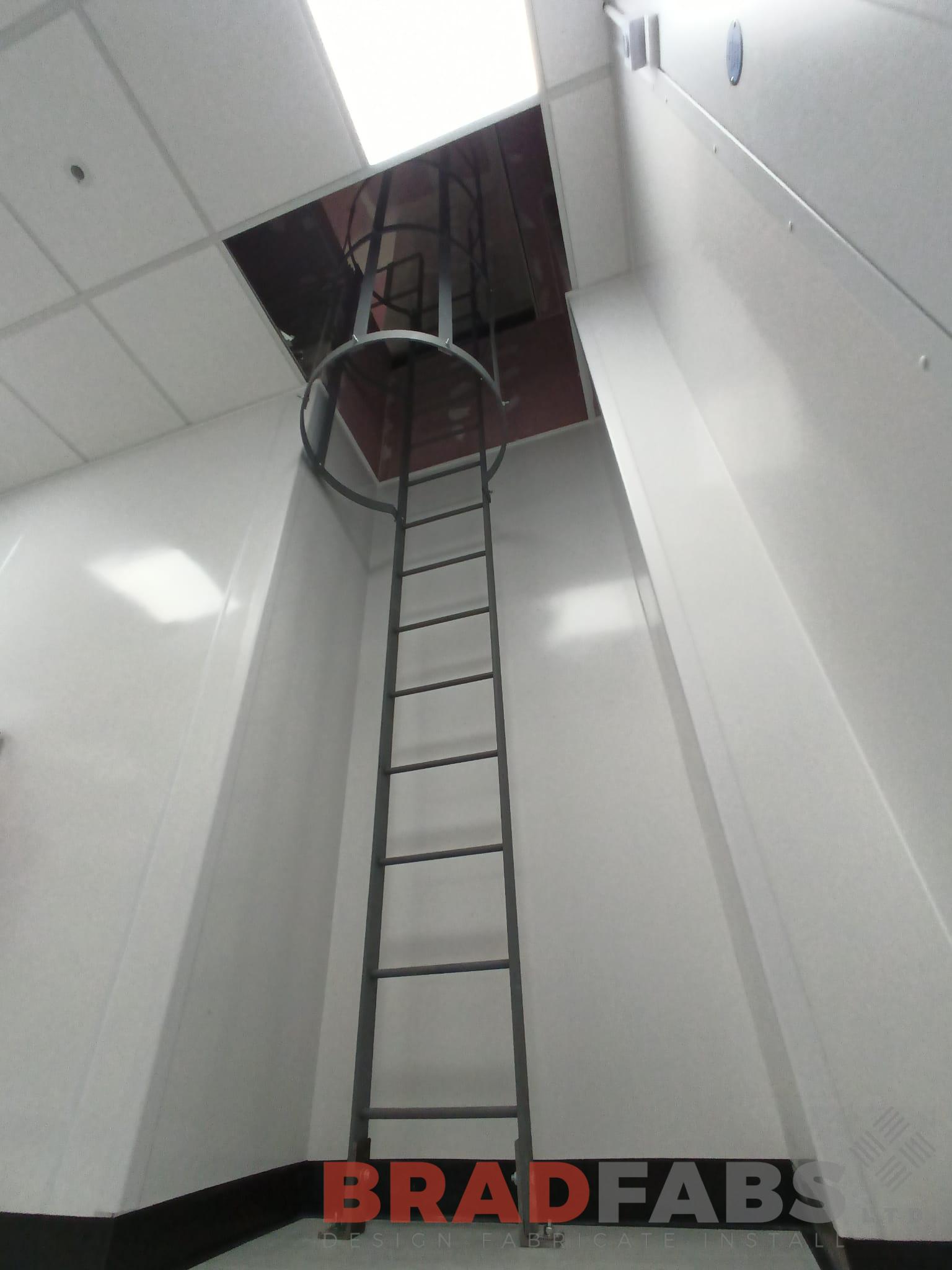 Bradfabs, cat ladders, steel ladder, mild steel ladder